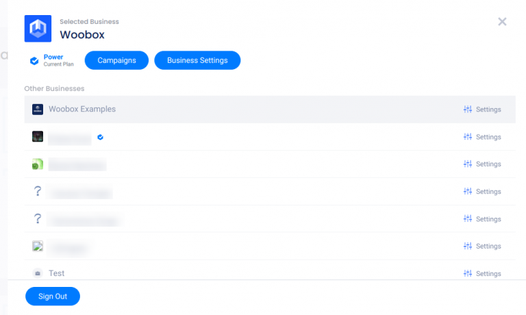 How to Switch Business Pages – Woobox Help