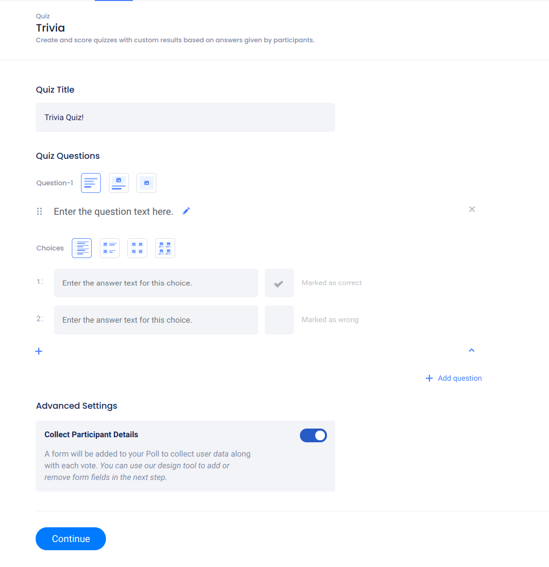 Trivia Quiz Setup Guide – Woobox Help