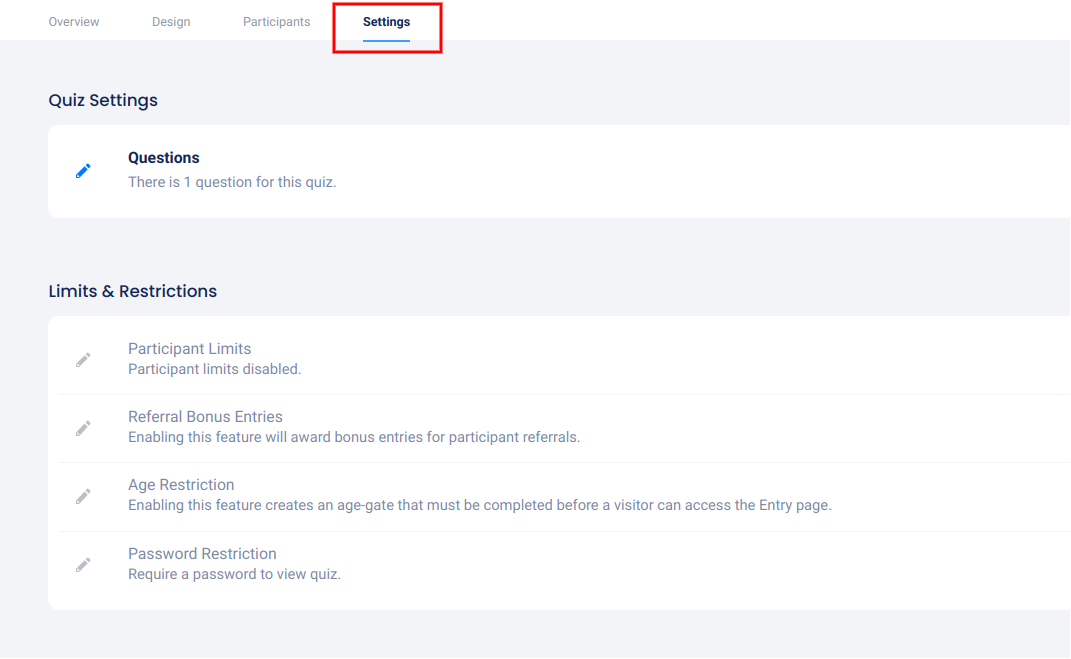 Trivia Quiz Setup Guide – Woobox Help