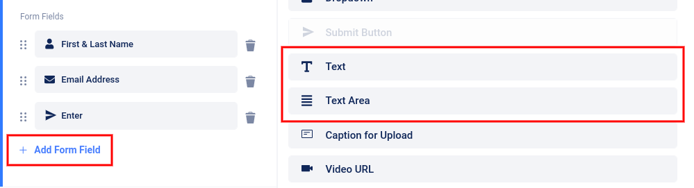 Text And Text Area Fields Woobox Help